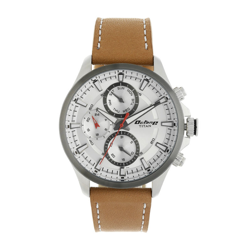 Buy Titan NM90104KL01 White Dial Analog Watch For Men Online