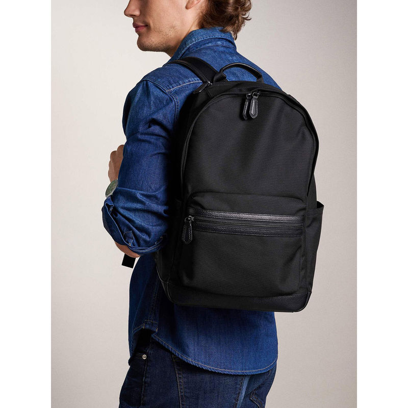 Buy Fossil Buckner Black Backpack (M) Online