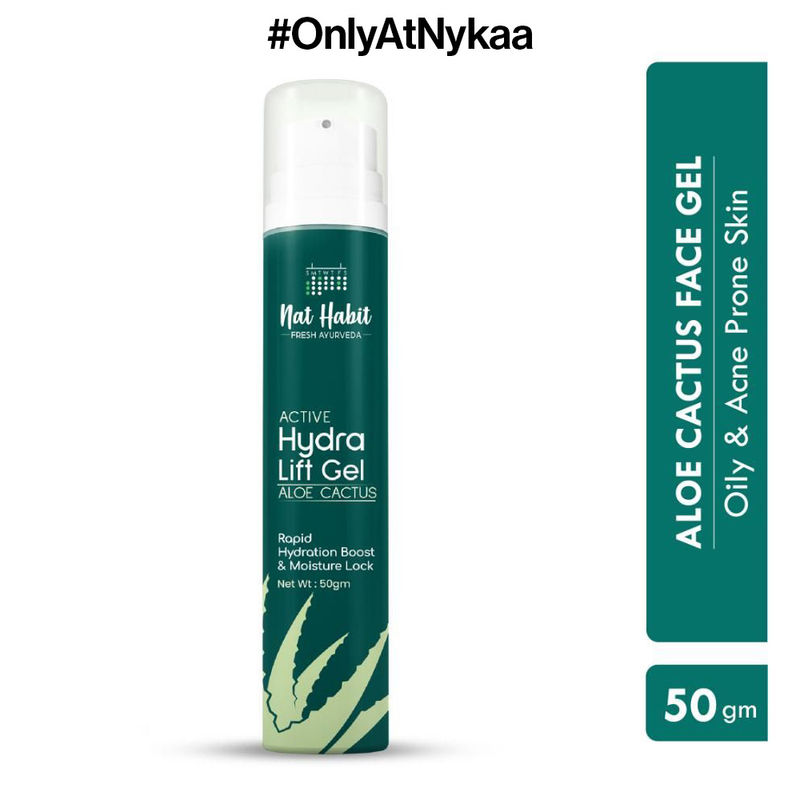 Buy Nat Habit Active Aloe Cactus Hydra Lift Face Gel Online