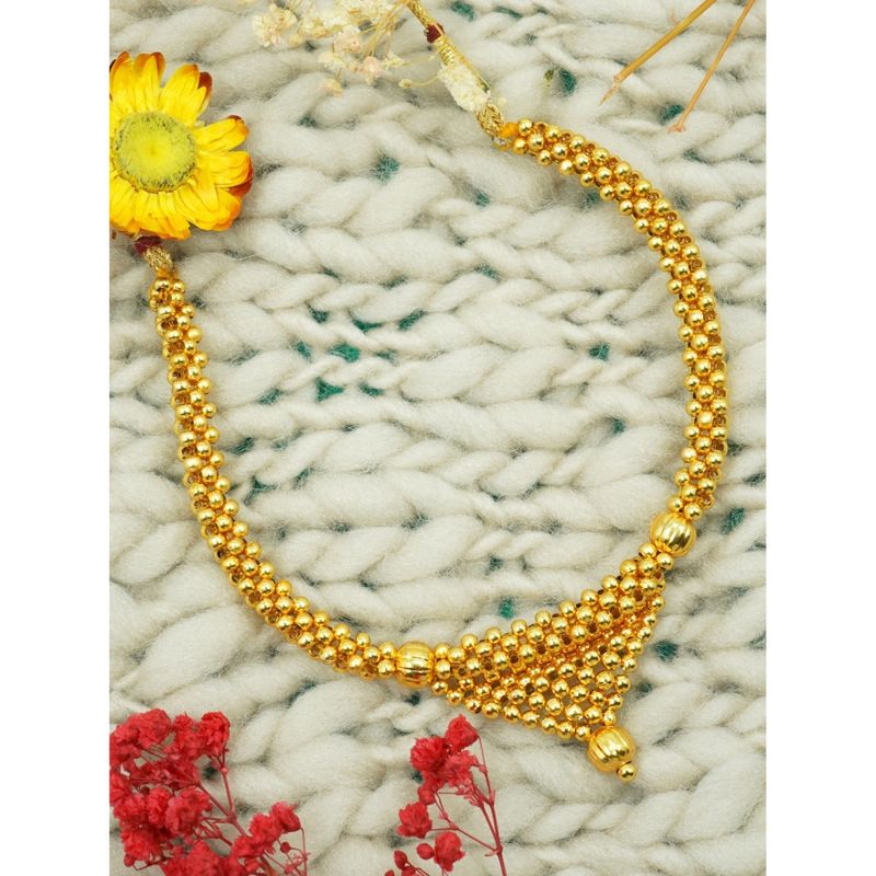Buy GRIIHAM Gold-Plated Thusi Necklace Online