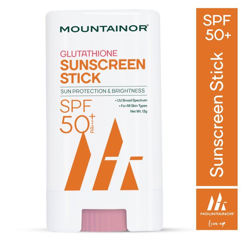 Buy Mountainor Glutathione Sunscreen Stick SPF 50 + With PA++++ Online