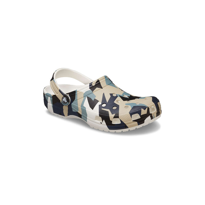 Buy Crocs Multi-Color Geo Camo Clogs Online