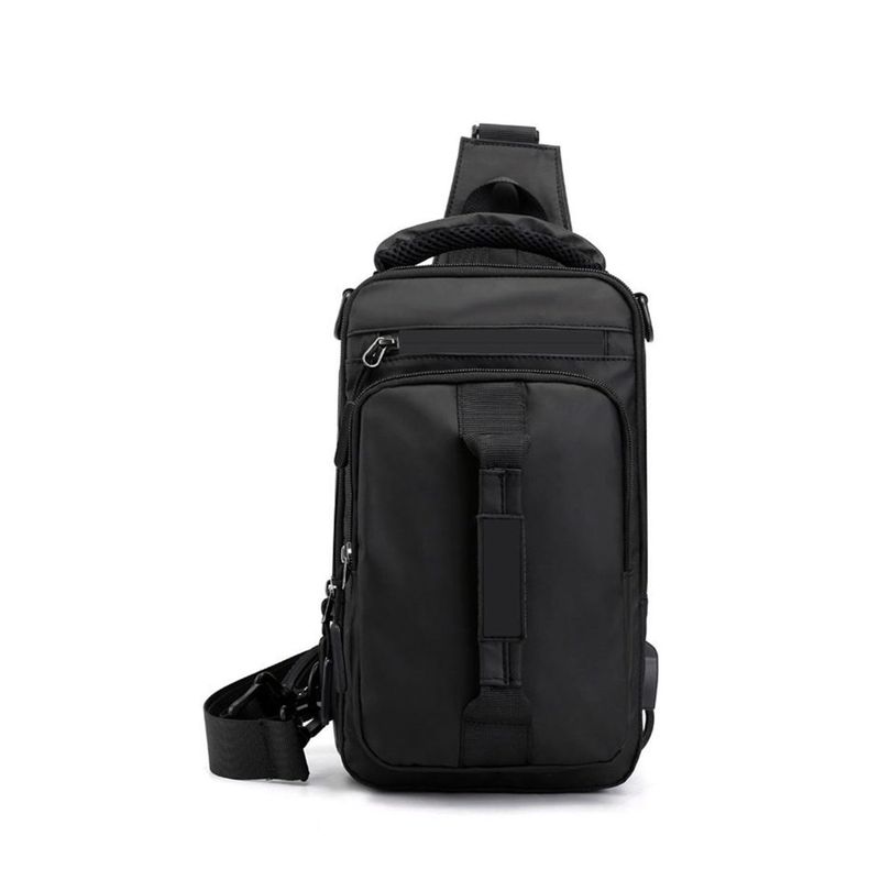 Buy Inkmilan Black WOL Multifunctional Chest Bag-Unisex Online