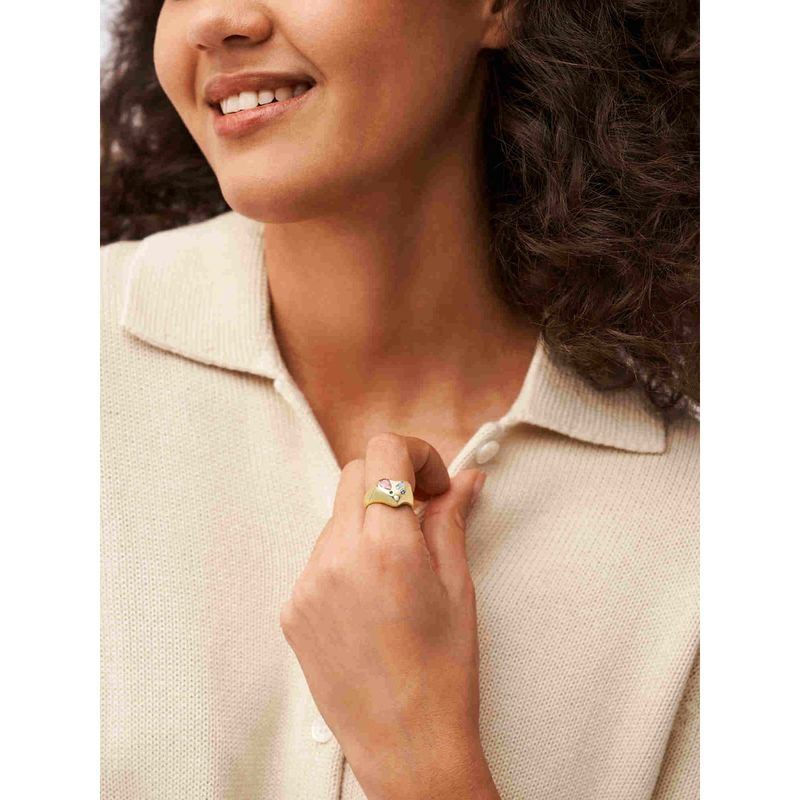 Buy Fossil Jewellery Multi-Color Ring JOA00844710 Online