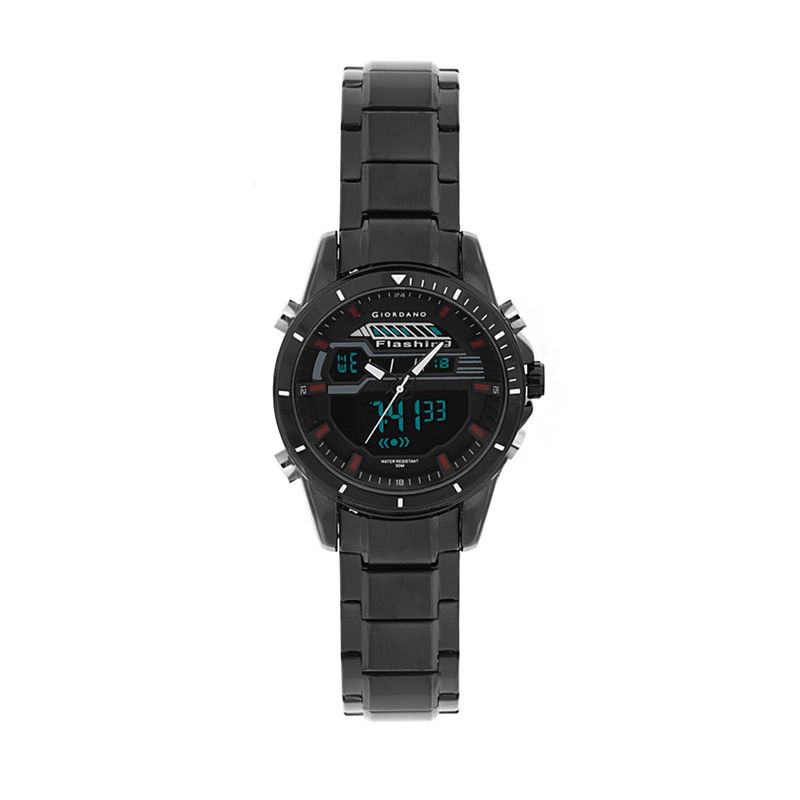 Buy Giordano Analog-digital Black Dial Men's Watch Online