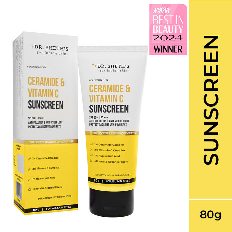 Buy Dr. Sheth's Ceramide & Vitamin C Sunscreen Online
