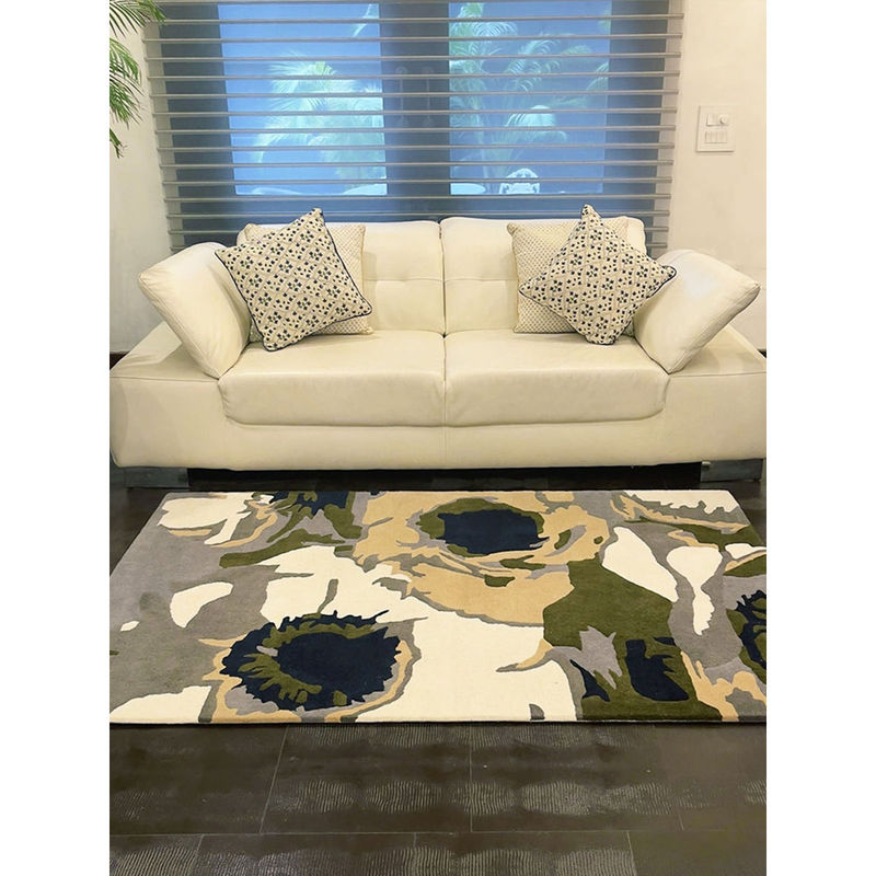 Buy Casagold Handknited Lavish Lily Rug (5X8 Feet) Online