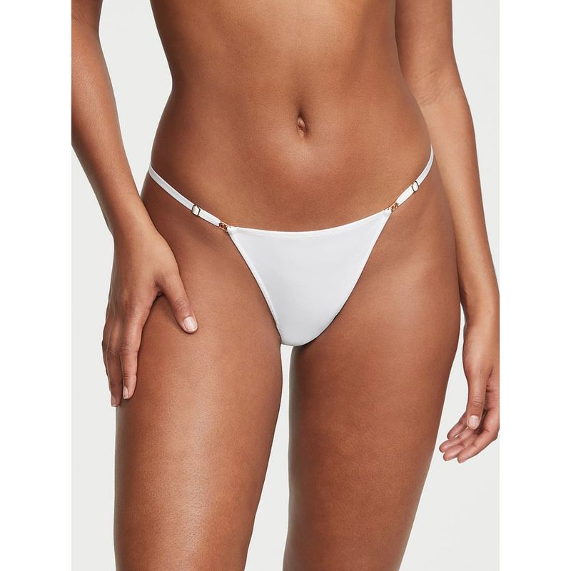 Buy Victoria's Secret Love Cloud Adjustable String Thong Panty - White Online
