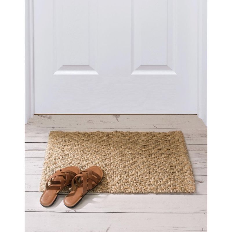 Buy Fabindia Natural Jute Woven Footmat Online