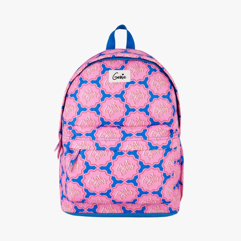 Buy Genie Smart Sassy 18L Pink Casual Backpack (Set of 2) (L) Online