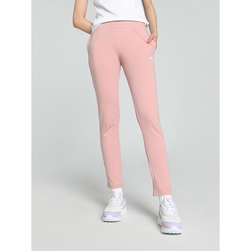 Buy Puma Basic Open Hem Womens Pink Track Pant Online