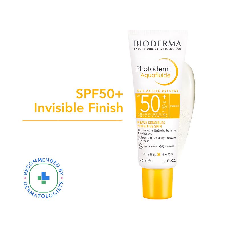 Buy Bioderma Photoderm Aquafluide SPF 50+ PA++++ Invisible Sunscreen ...