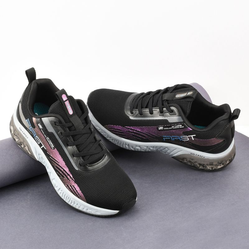 Buy Campus First Black Running Shoes Online