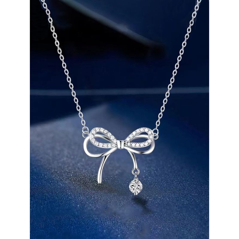 Buy Jewels Galaxy Silver Plated American Diamond Studded Shape Korean ...