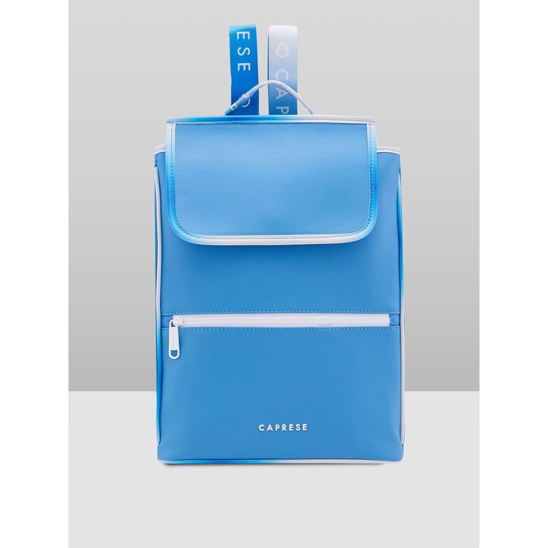 Buy Caprese Women Blue Vivian Fashion Backpack (L) Online
