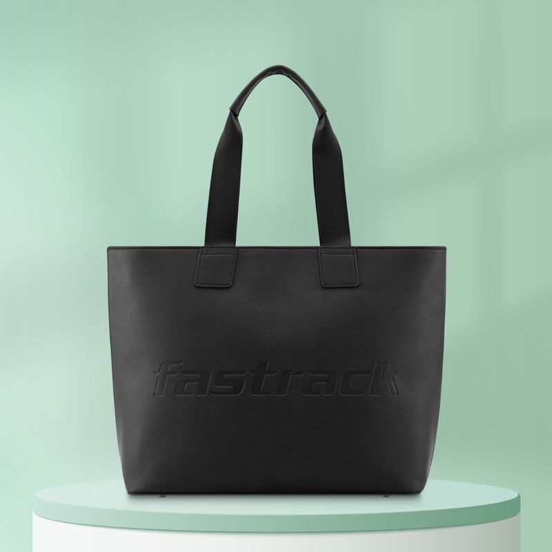Buy Fastrack Black College Tote Bag for Women Online