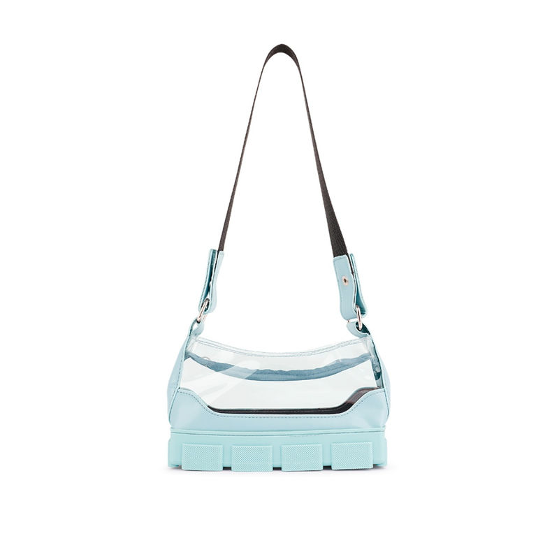 Buy London Rag Blue Clear Utility Handbag Online