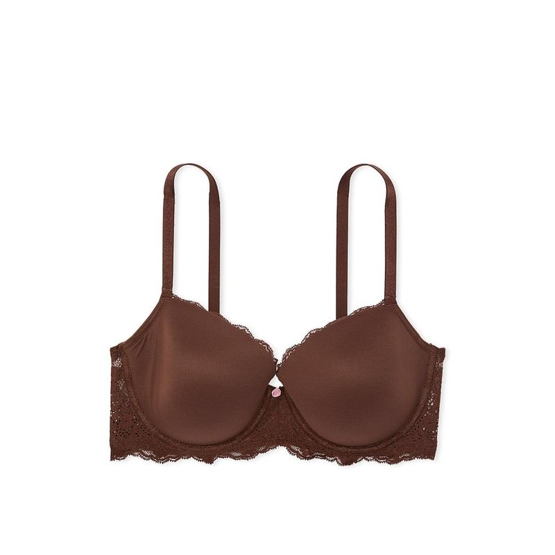 Buy Victoria's Secret Brown Dream Angels Smooth and Lace Lightly Lined ...