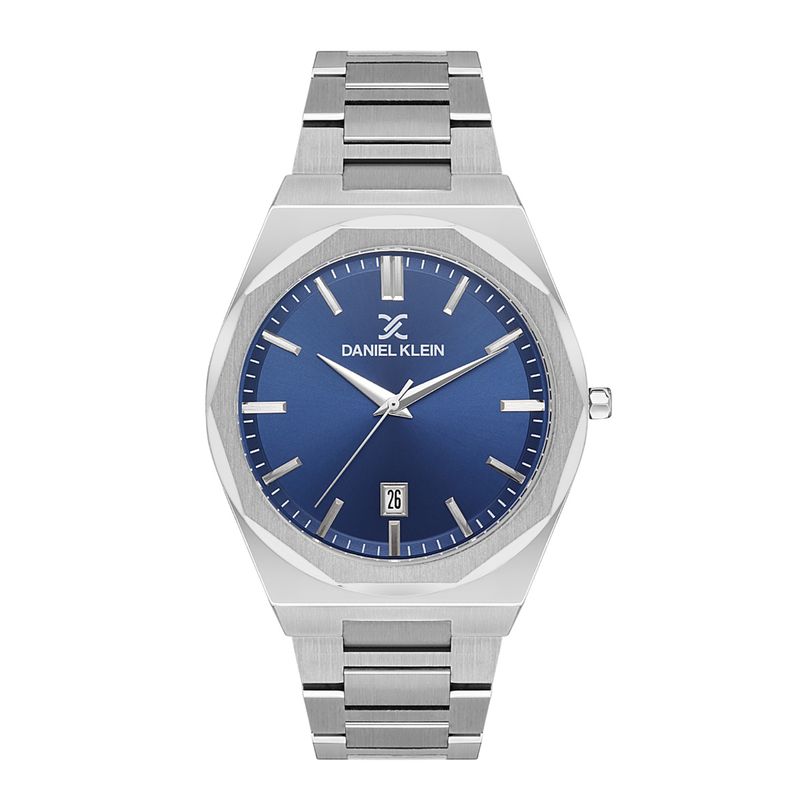 Buy Daniel Klein Navy Blue Dial Men Analogue Watch DK.1.13452-2 (M) Online
