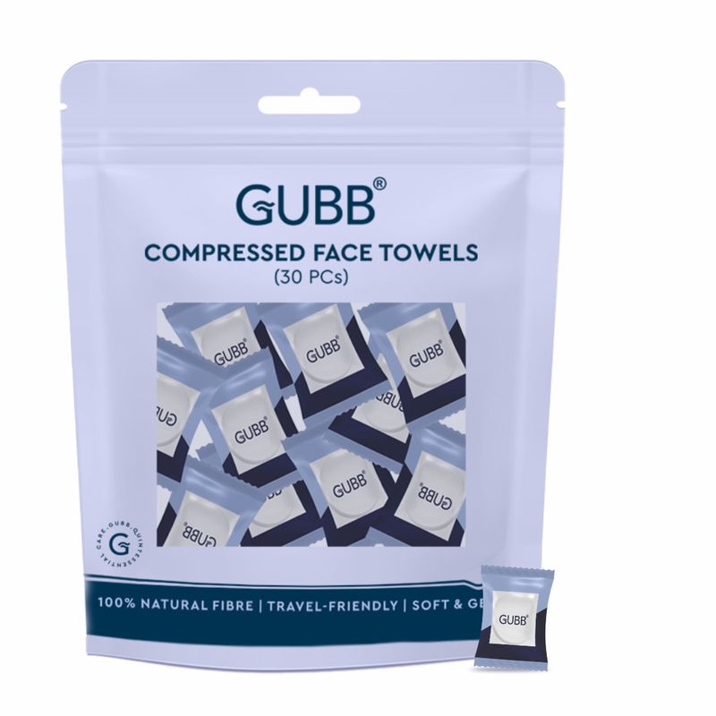 Buy GUBB Travel Magic Compressed Disposable Towel Cloth Wipes Online