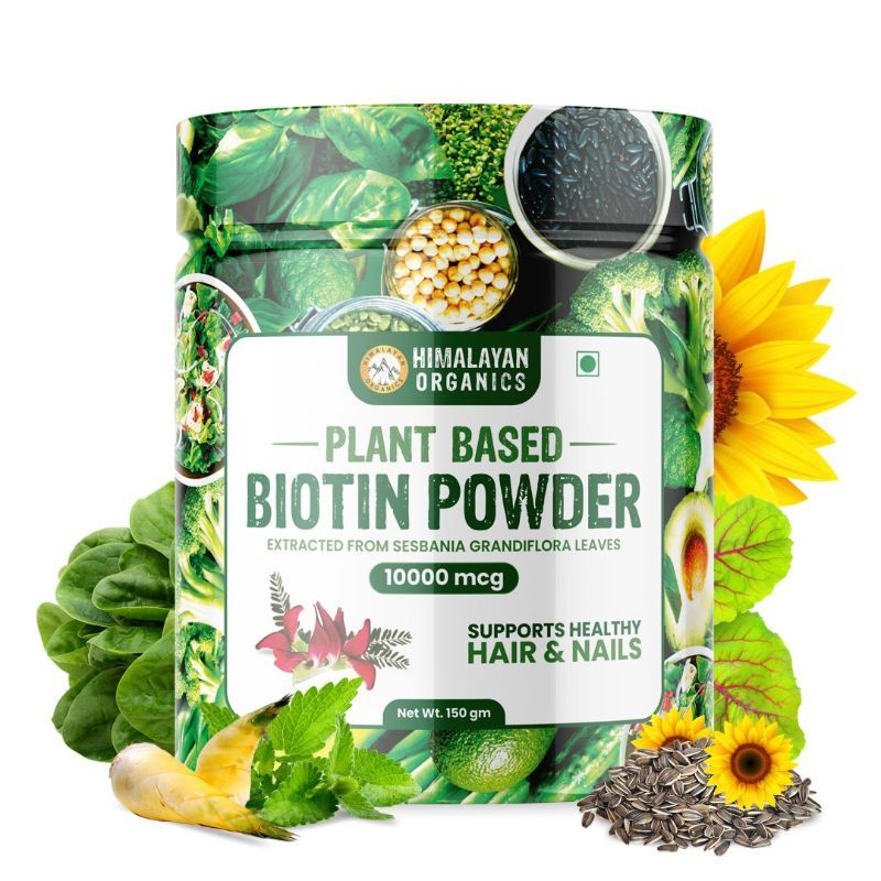 Buy Vlado's Himalayan Organics Plant Based Biotin 10000mcg (from ...