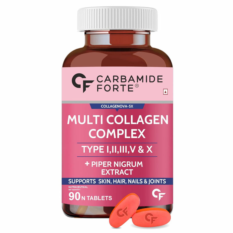Buy Carbamide Forte Hydrolyzed Multi Collagen Complex Tablets Online