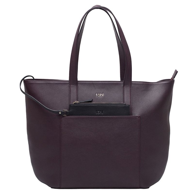 Buy tohl Lush Womens Tote Bag - Burgundy Online