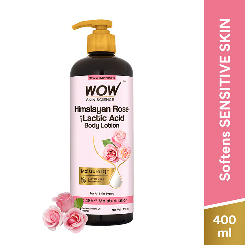 Buy WOW Skin Science Himalayan Rose Body Lotion Online