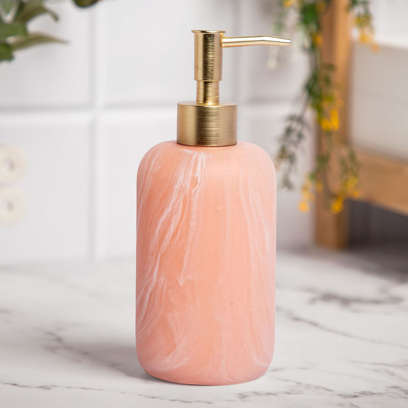 Buy Anko Pink Resin Soap Dispenser Online