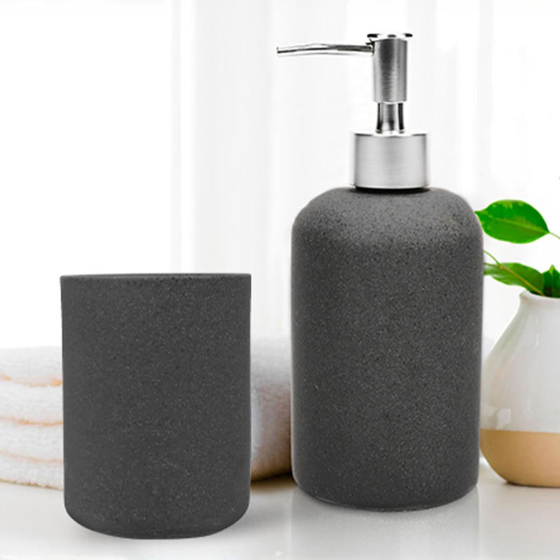 Buy Anko Set of 2- Soap Dispenser & Tumbler Online