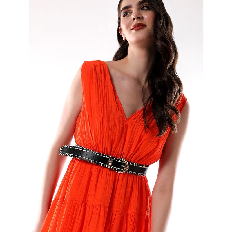 Buy Haute Sauce Womens The Mariner Buckle Belt - Raven Black Online