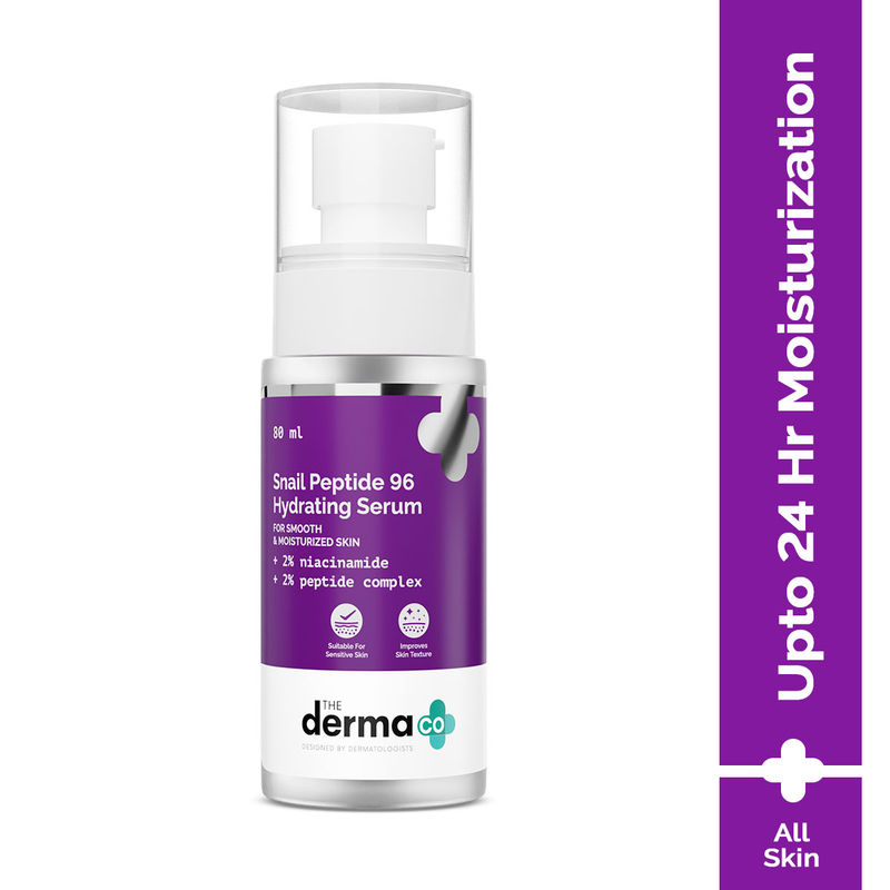Buy The Derma Co Snail Peptide 96 Hydrating Serum | Niacinamide ...