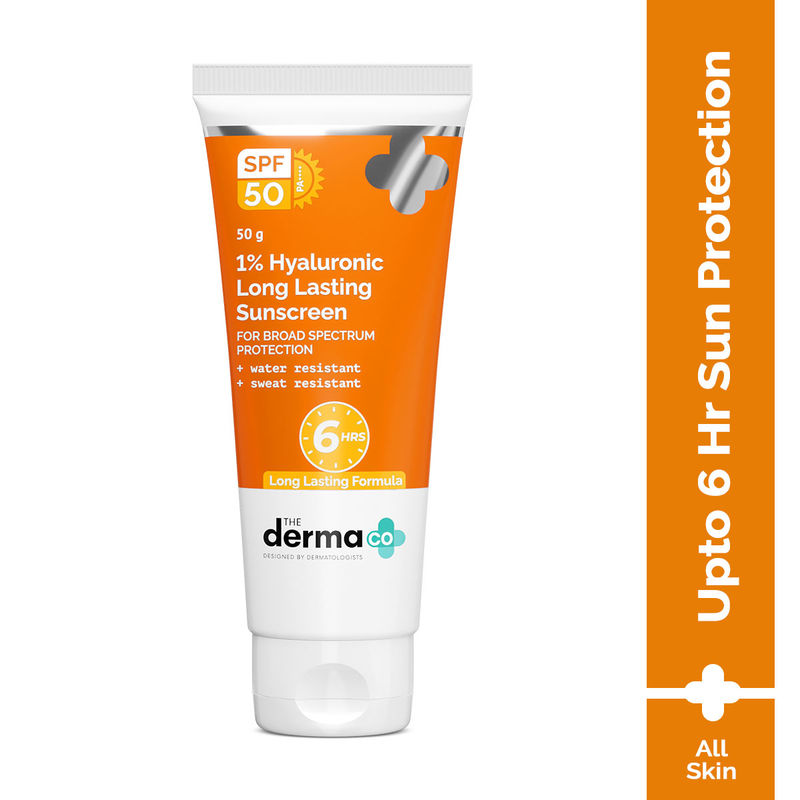 Buy The Derma Co 1% Hyaluronic Long Lasting Sunscreen SPF 50, PA++++ |6 ...