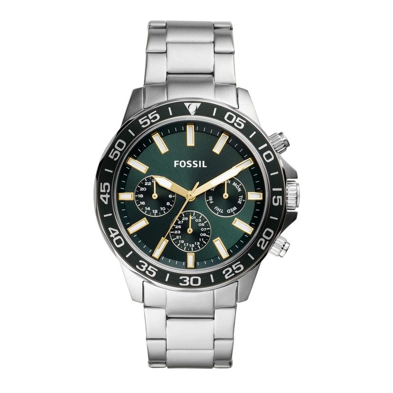 Buy Fossil Bannon Silver Watch BQ2492 Online