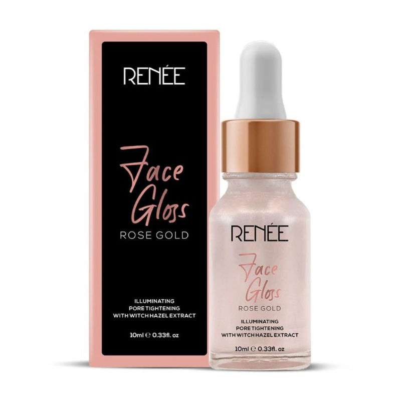 Buy Renee Cosmetics Face Gloss With Hyaluronic Acid - Rose Gold Online