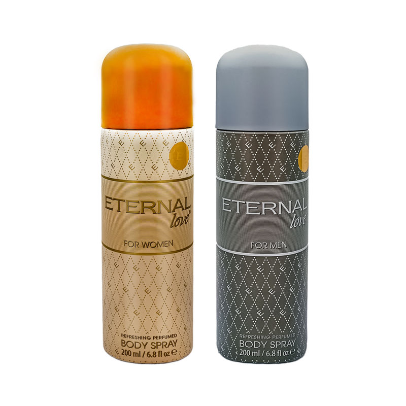 Buy Eternal Love Body Spray for Women & Men - Pack Of 2 Online