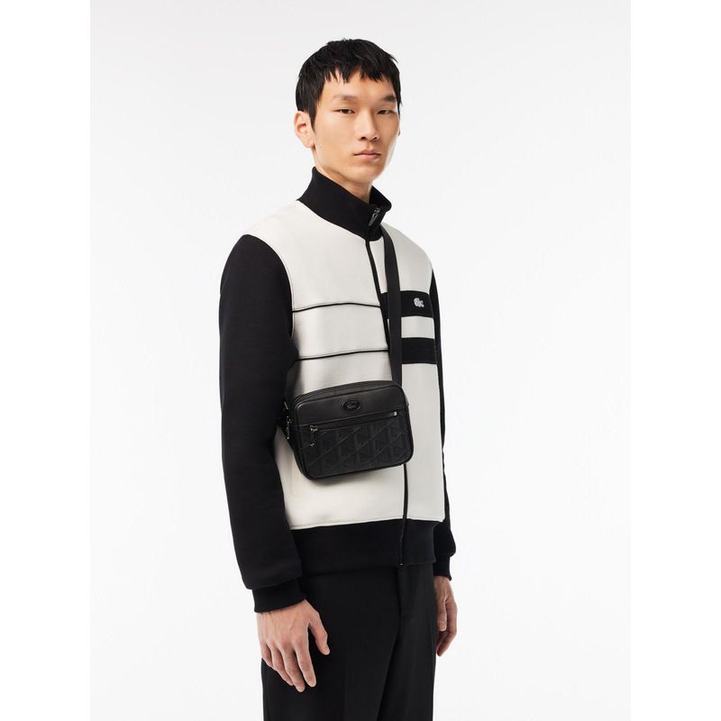 Buy Lacoste Black Nomogramme Sling Bag Online
