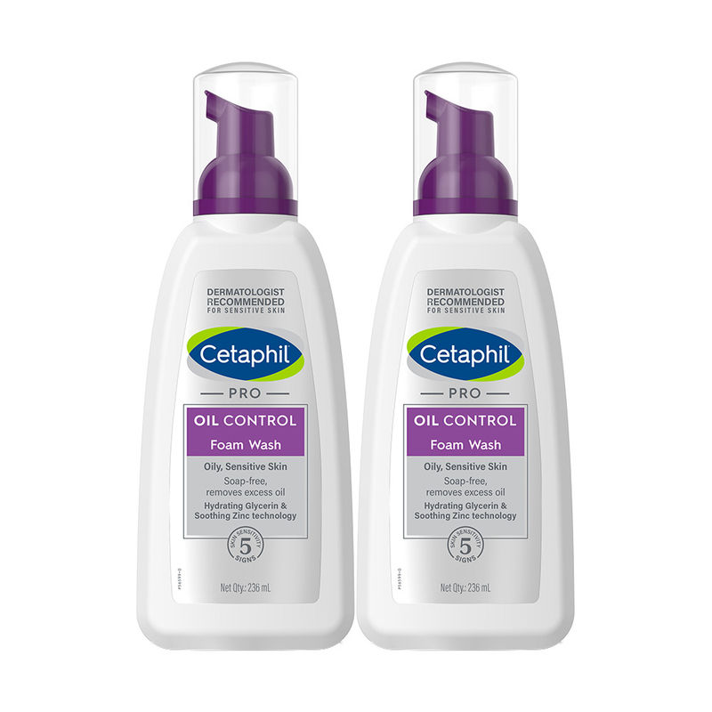 Buy Cetaphil Pro Oil Control Face Wash - Pack Of 2 Online