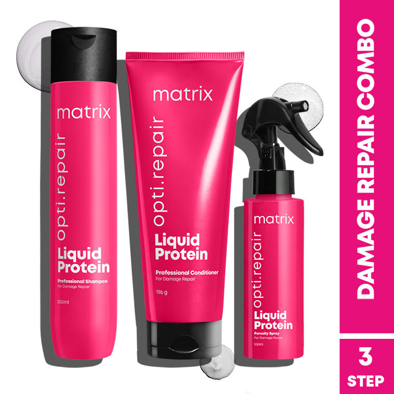 Buy Matrix Opti.Repair 3-Step Liquid Protein System, Shampoo ...