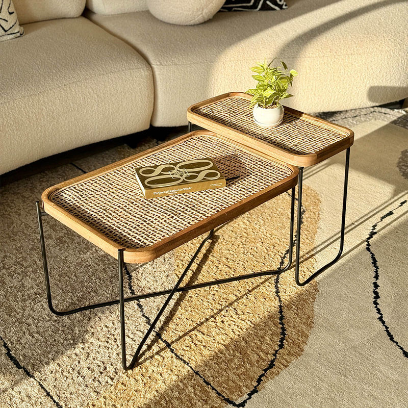 Buy Mason Home Cabo Cane Center Table Set of 2 Online