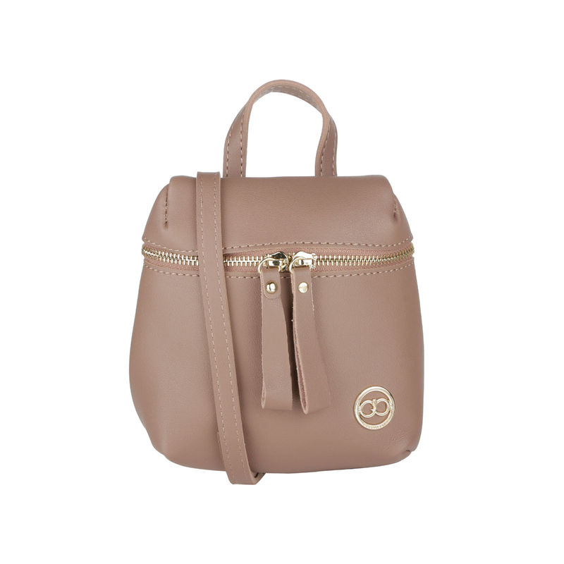 Buy Gio Collection Women's Pink Solid Backpack Online