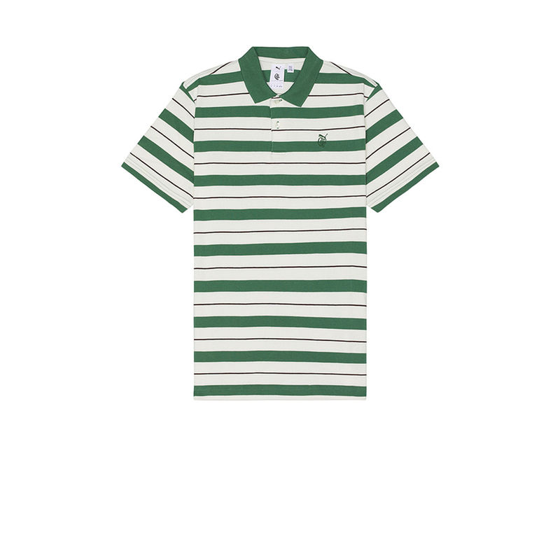 Buy Quiet Golf x Puma Sunday Stripe Polo Online