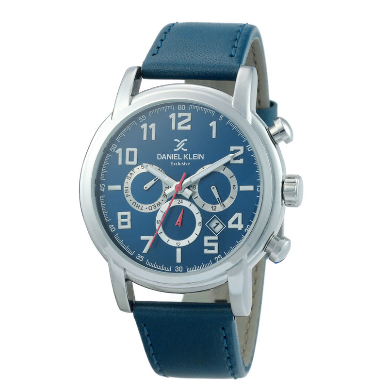 Daniel Klein Analog Blue Dial Men Watch (DK.1.12361-2): Buy Daniel ...