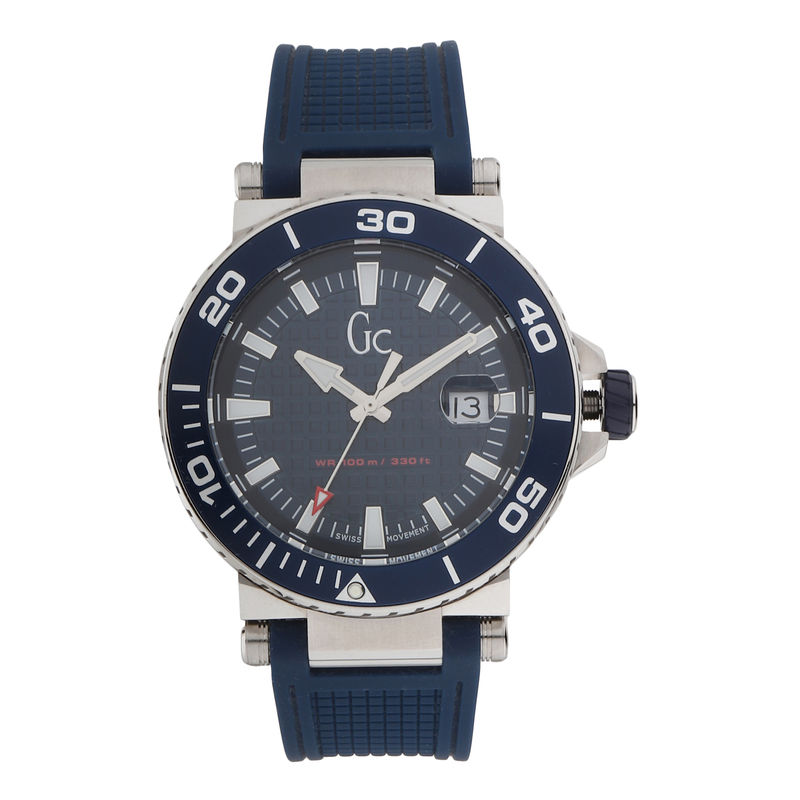 Buy Gc Y36003g7 Blue Dial Watch For Men Online