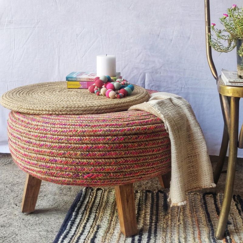 Buy OPAQUE STUDIO Mucho Ottoman Online