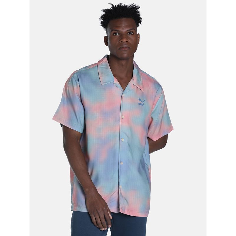 Puma Classics Re Escape Mens Multi Color Shirt: Buy Puma Classics Re ...