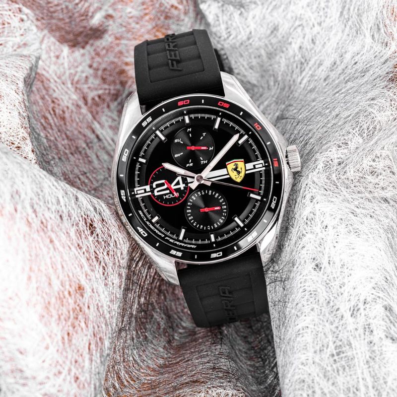 Buy Scuderia Ferrari Speedracer 0870045 Black Dial Analog Watch For Men ...