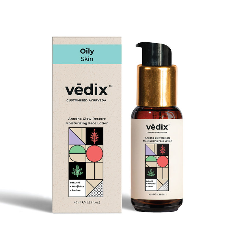 Vedix Face Moisturiser - Oily Skin - Anudha Moisturizing Face Lotion ...