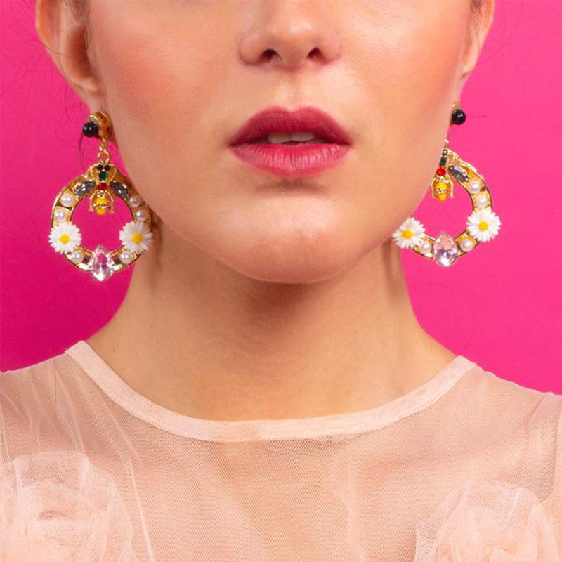 Buy Odette Magical Flower Bouquet Earrings Online