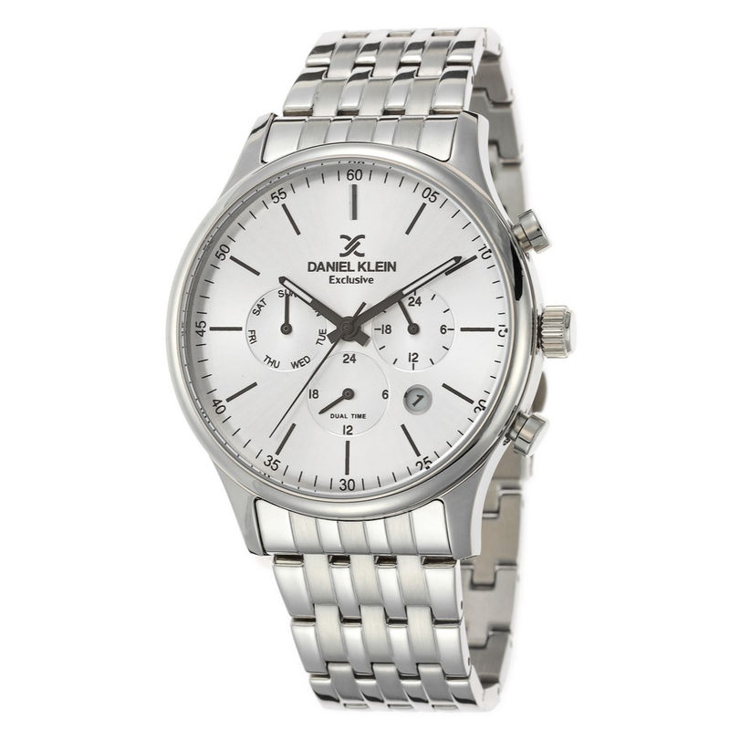Buy Daniel Klein Analog Silver Dial Men's Watch (DK.1.12459-1) Online